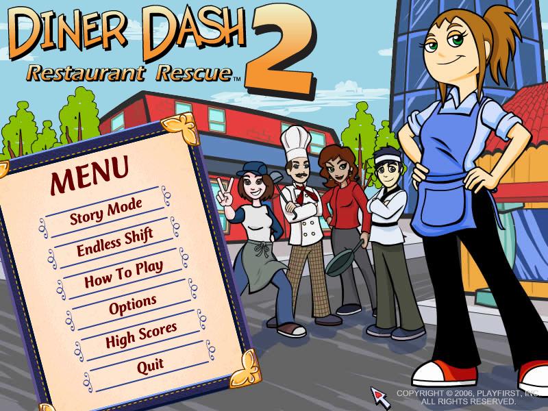 Diner Dash 2 Restaurant Rescue Download 2006 Arcade Action Game 